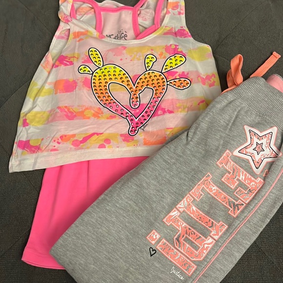 Justice | Matching Sets | Tank And Sweats | Poshmark